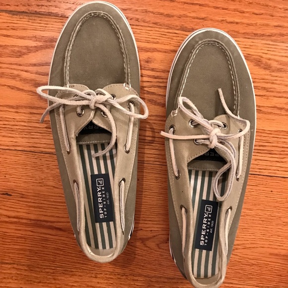 Sperry | Shoes | Sperry Topsider Loafer Green | Poshmark